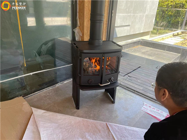 南京九间堂别墅丹麦进口壁炉Morso 2140安装 - Morso壁炉网站