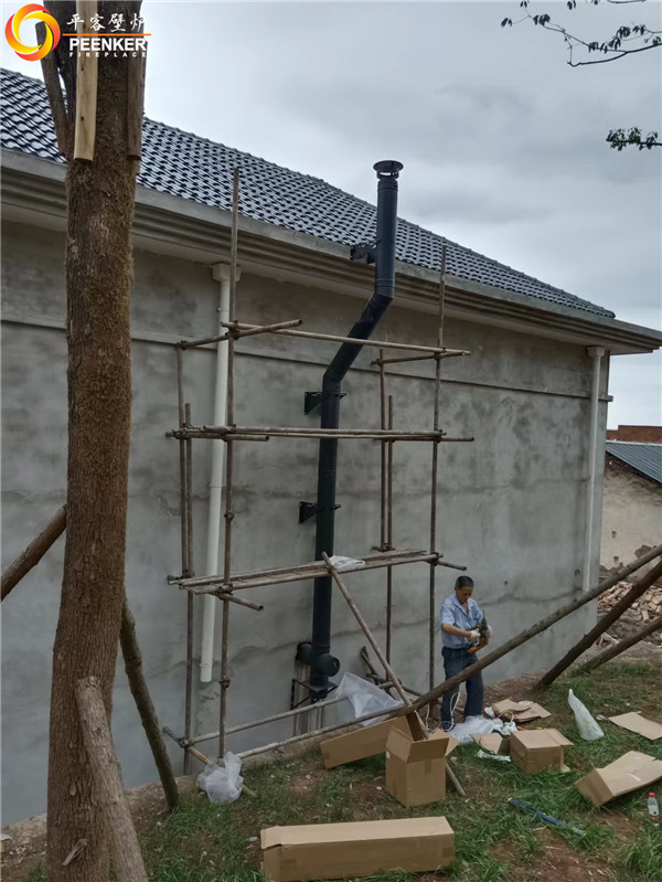 成都威远自建别墅丹麦铸铁火炉morso 3640安装 - Morso壁炉网站