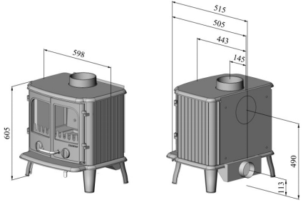 丹麦Morsø经典款Panther 2110介绍 - Morso壁炉网站